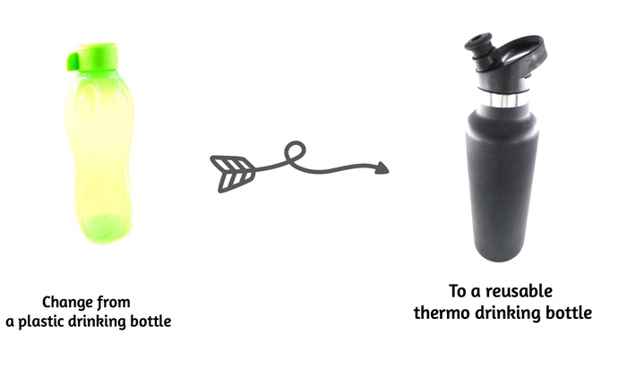 plastic bottle swap :: Low-waste-life